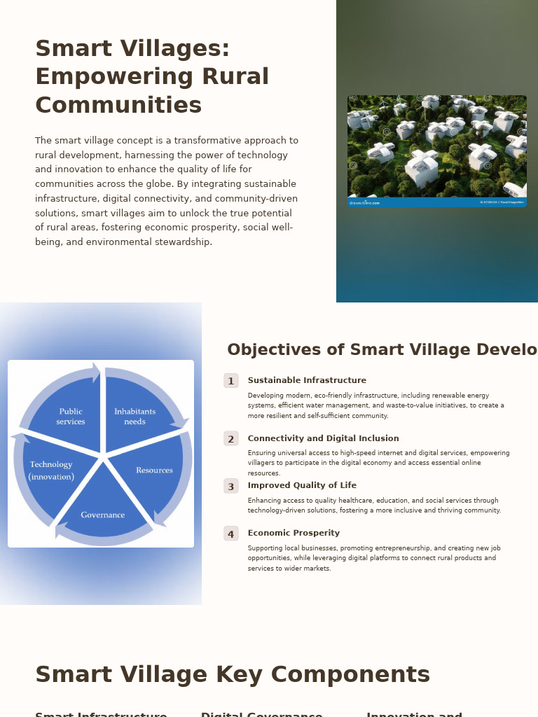 Smart Villages Empowering Rural Communities | PDF
