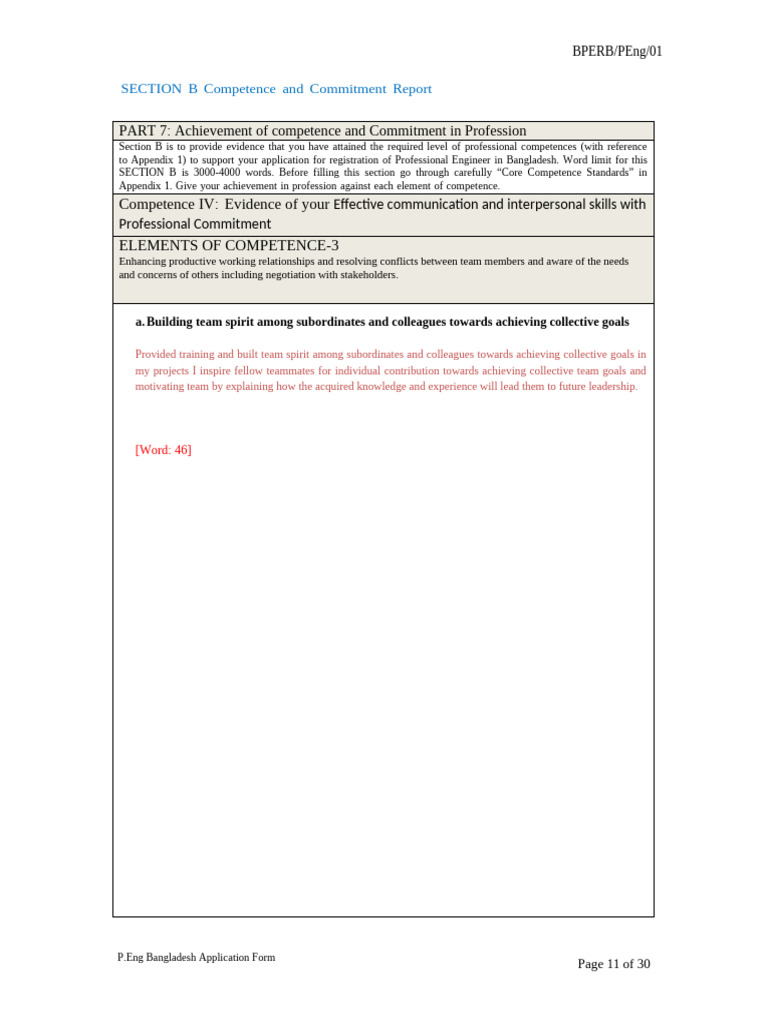 Competence IV - (EC3) | PDF