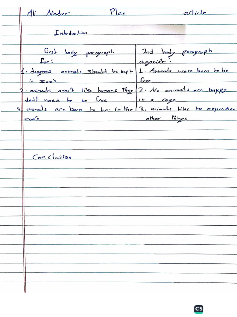 Ali Nader Zoo Two Sided Article | PDF