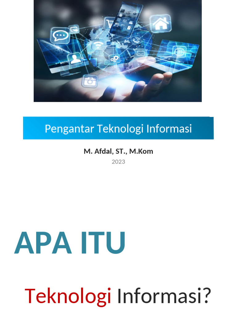 Pengenalan PTI | PDF