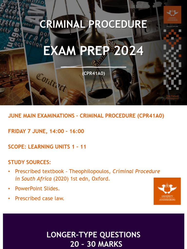 Exam Scope 2024 | PDF
