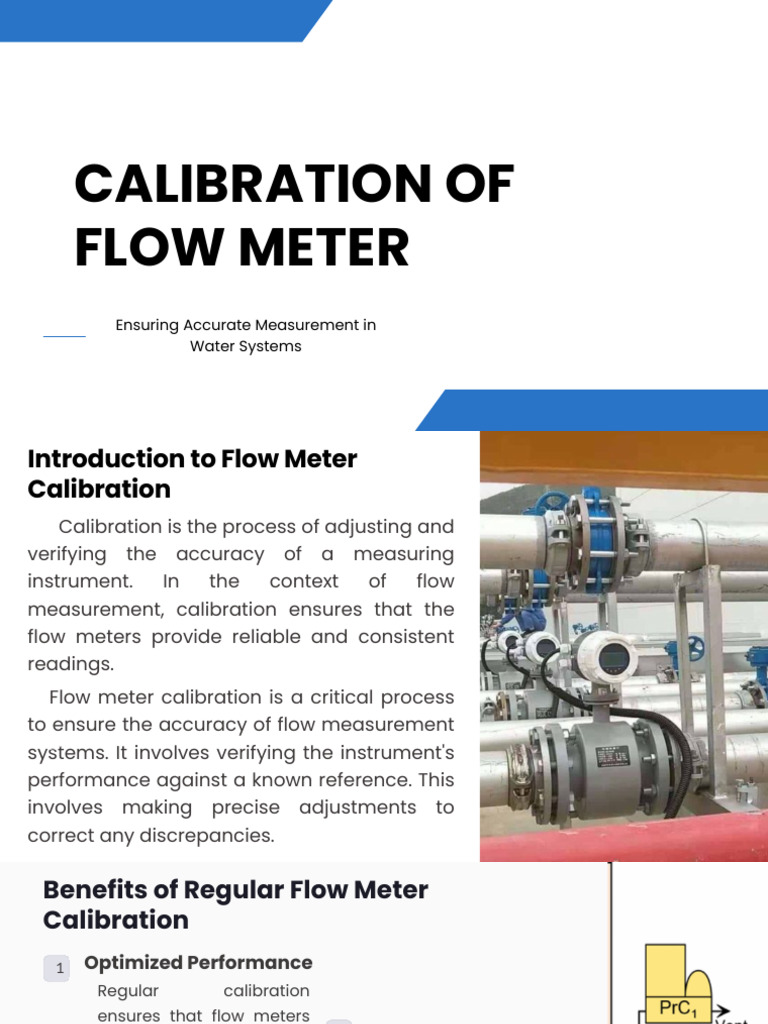 Calibration of Flo Wmeter | PDF