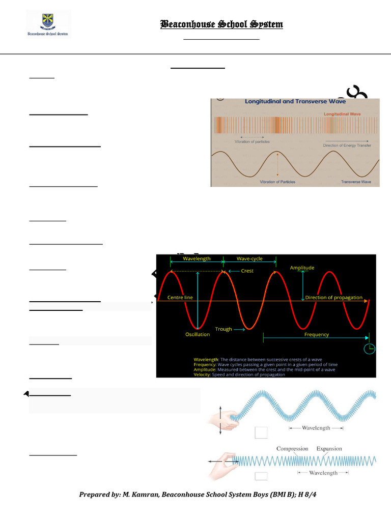 Waves Handout | PDF