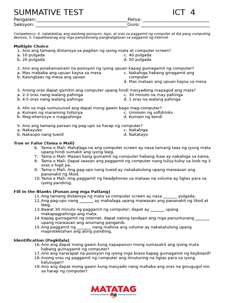 Ict4 Summative 02 | PDF