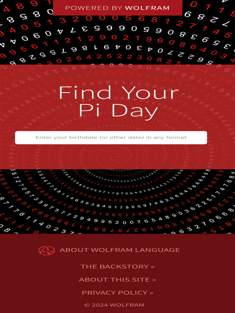 Find Your Pi Day | PDF