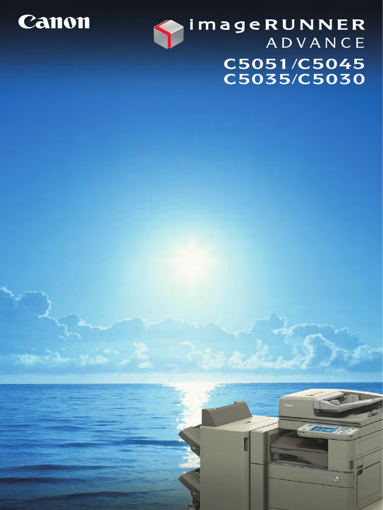 ImageRUNNER ADVANCE C5051 Brochurepdf | PDF