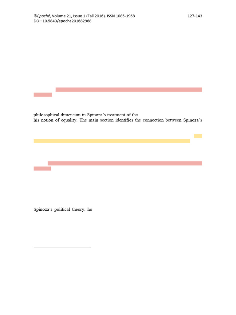 Spinoza's Concept of Justice Explained | PDF | Justice | Crime & Violence