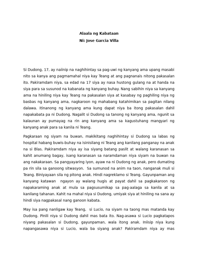 Alaala NG Kabataan | PDF