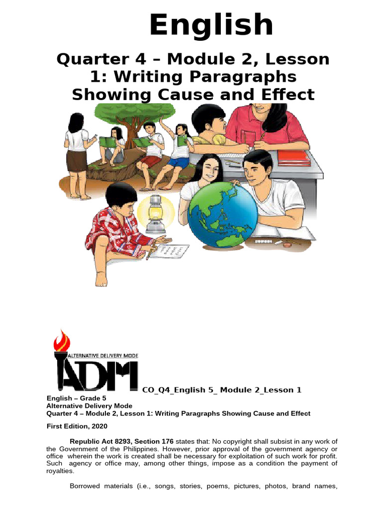 ENGLISH5 Module2 Lesson1 Final | PDF