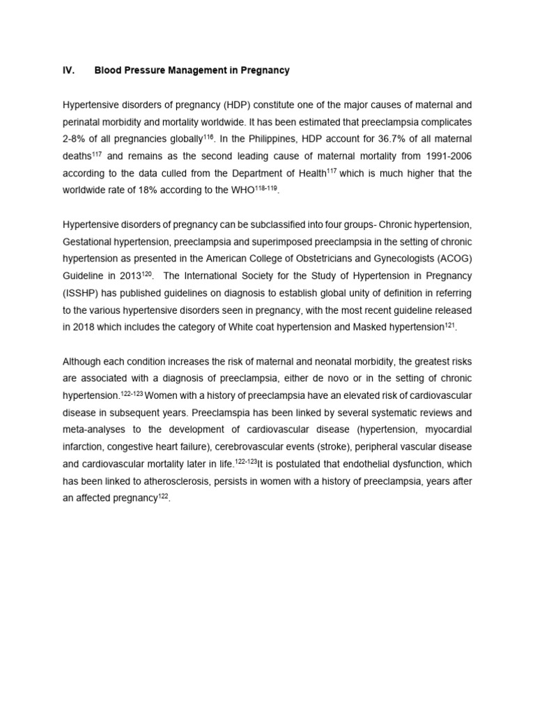 CPG On Hypertension in Pregnancy 2020 | PDF