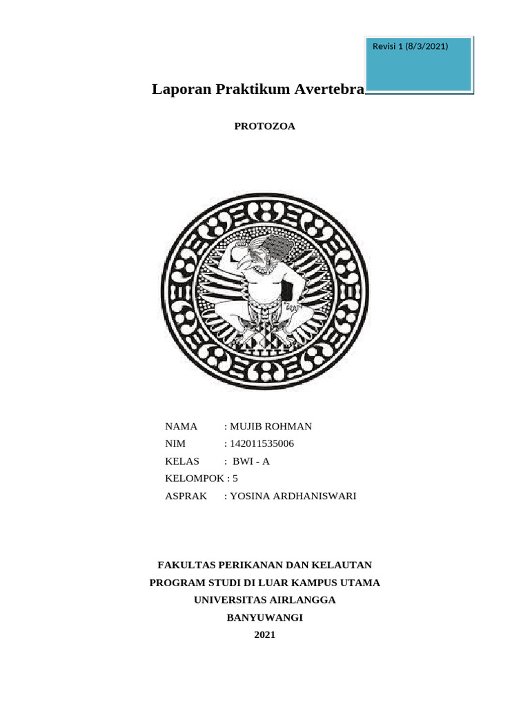 Mujib Rohman - Laprak 1 | PDF