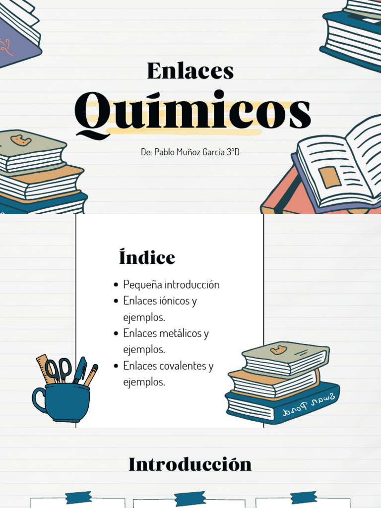 Enlaces Químicos | PDF