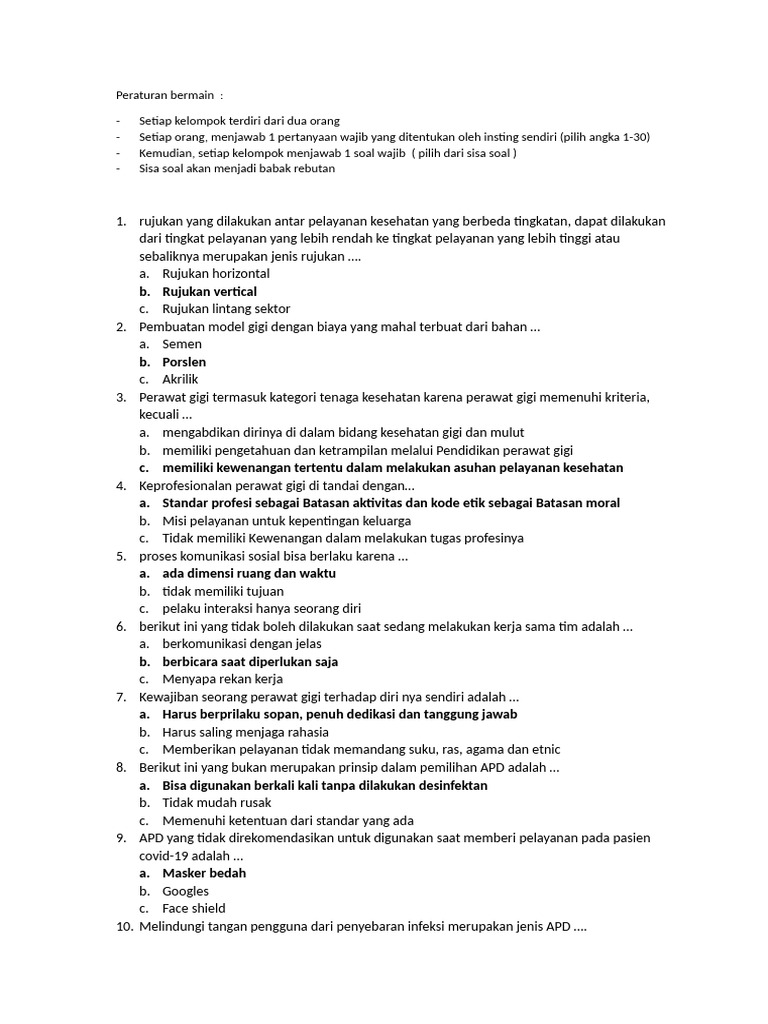 Cerdas Cermat (MKD 12) | PDF