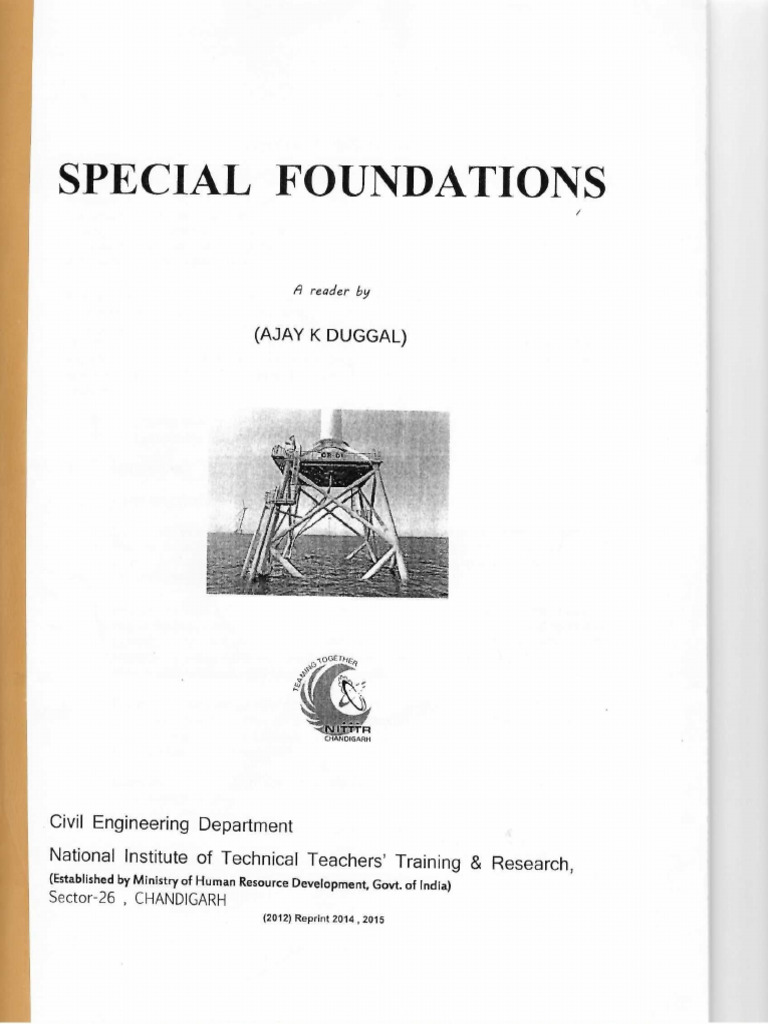 Special Foundations Reader (Er. AKD) | PDF