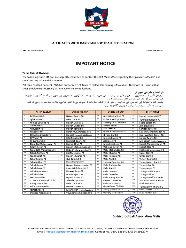 Important Notice Dated 28-9-24-1 | PDF