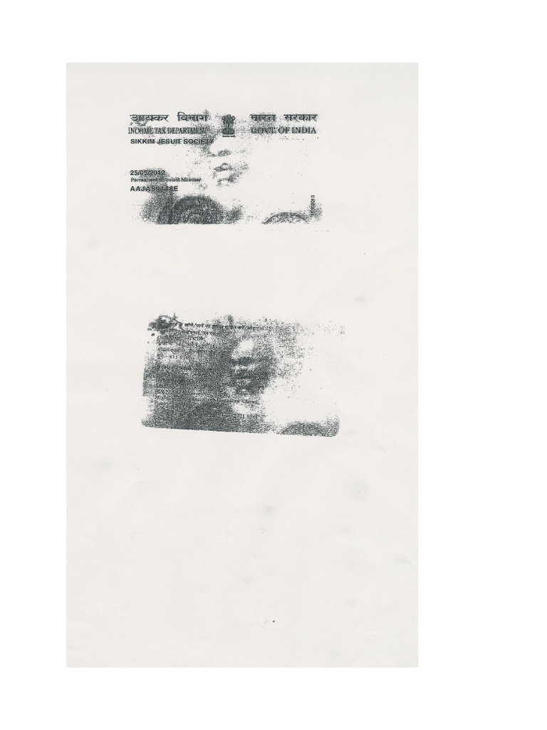 Society Pan Card | PDF