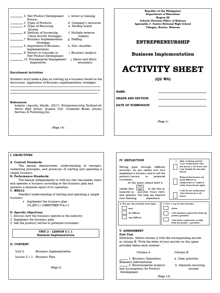 Q2-WK6 - LAS-Entrep | PDF