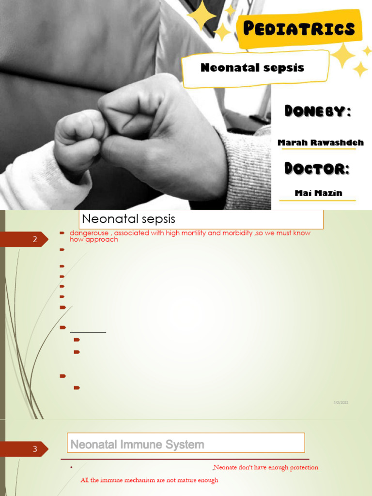 Lec#27 NN Sepsis | PDF
