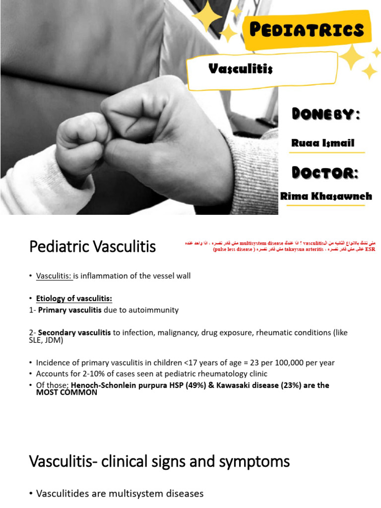 Lec#4 Vasculitis | PDF