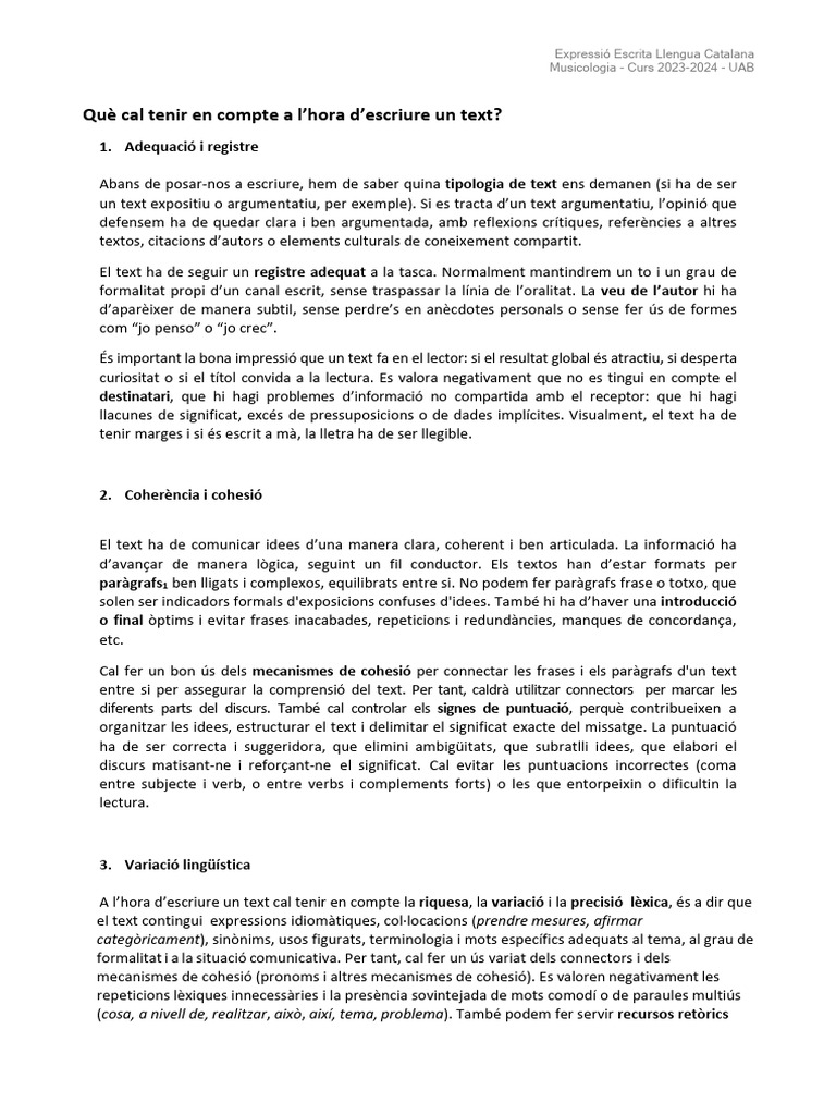 Apunts Bàsics | PDF