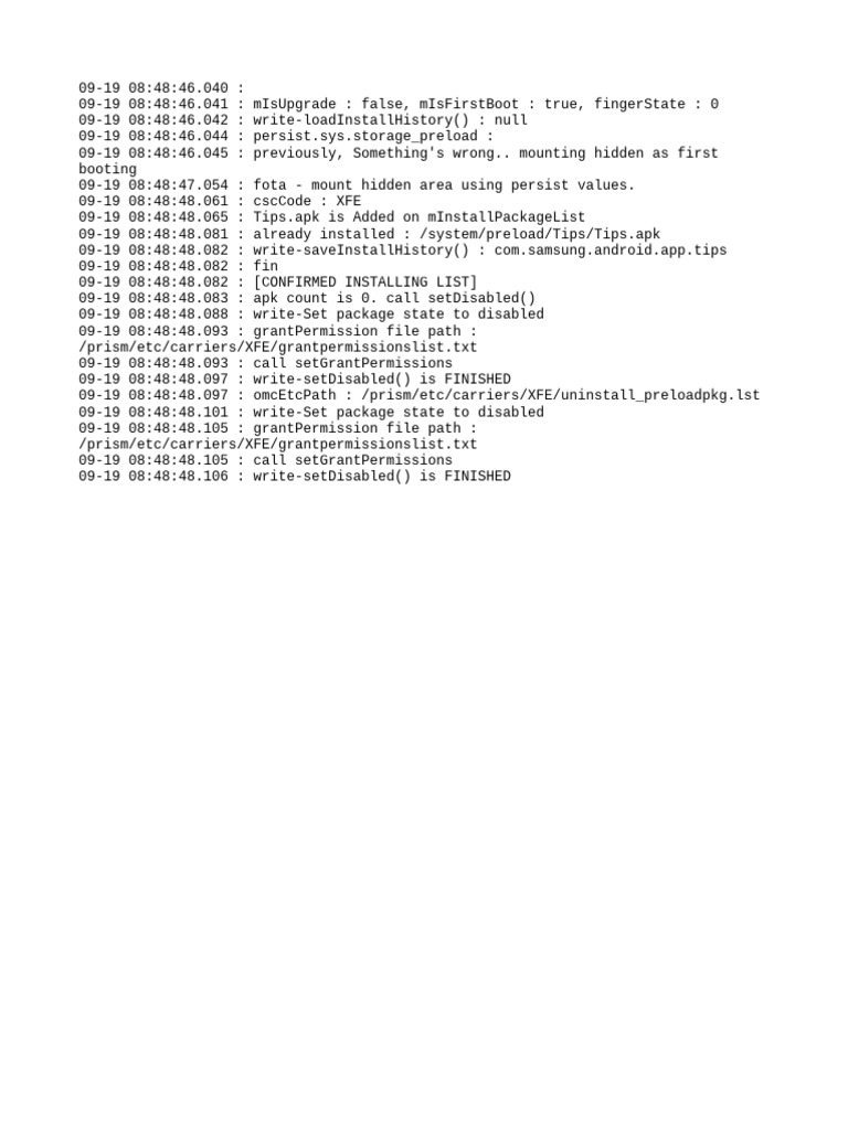 Preload Installer | PDF