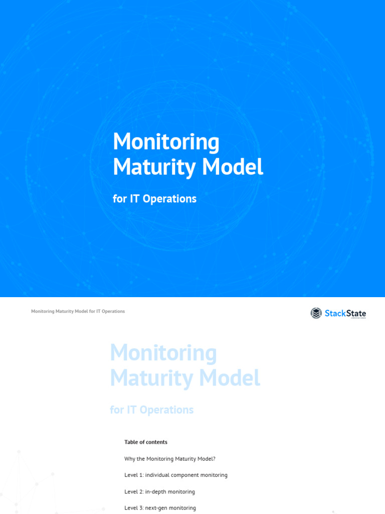 Monitoring Maturity Model V2 2019 Pdf