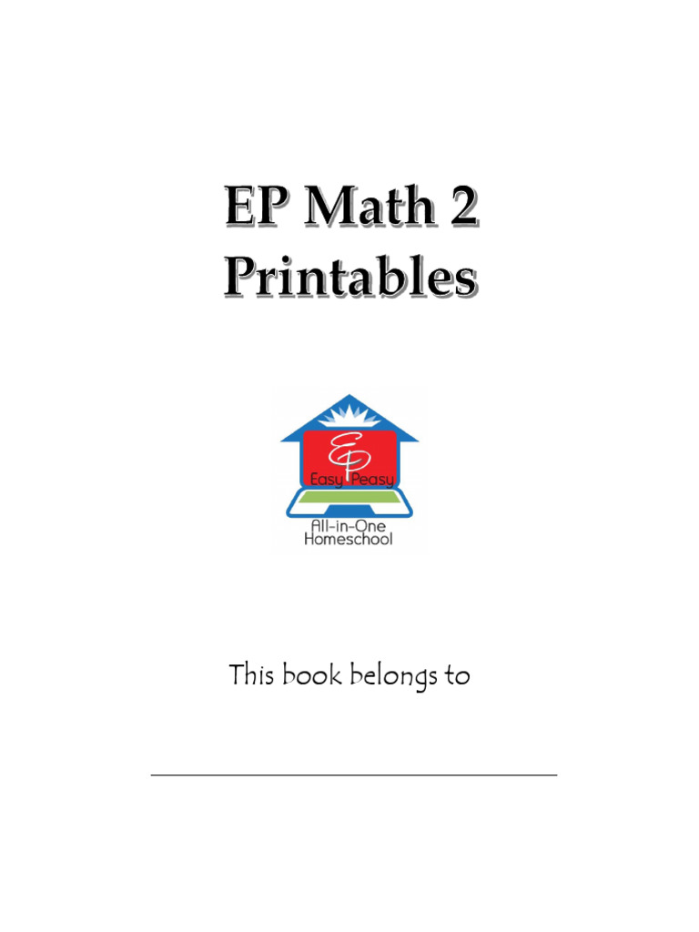 Math 2 Printables 20180405 Standard | PDF