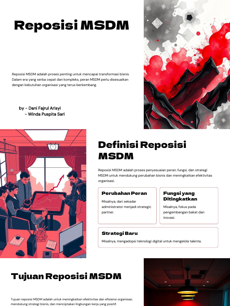 Reposisi MSDM Slide | PDF