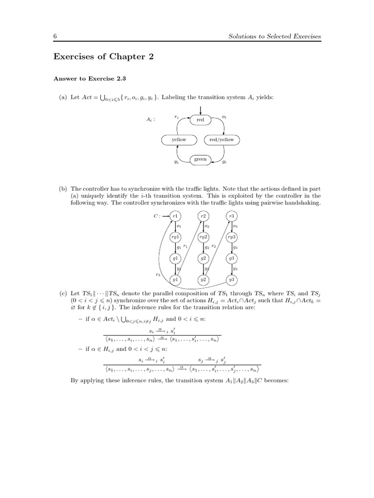 Sample For Solution Manual Principles of Model Checking by Baier ...