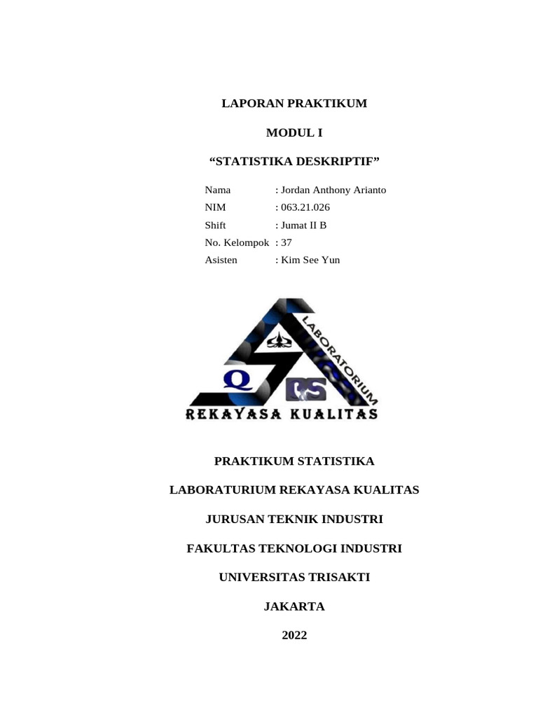 37 - Modul 1 - Muhammad Rafif A - 063.21.015 | PDF
