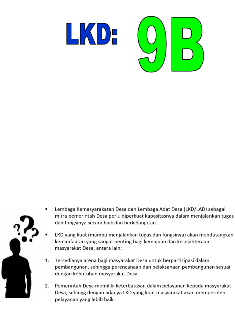 Materi Tatakelola Desa 9B | PDF
