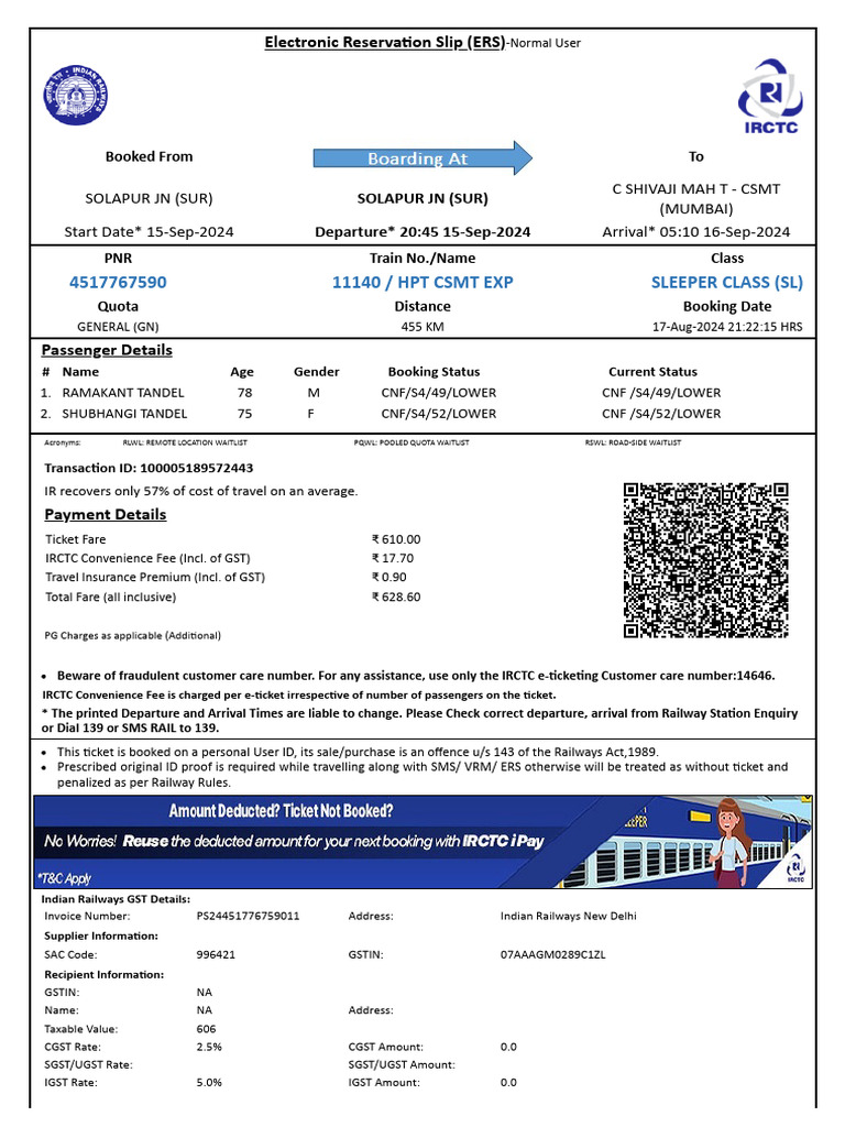 Ramakant Shubhangi Return | PDF