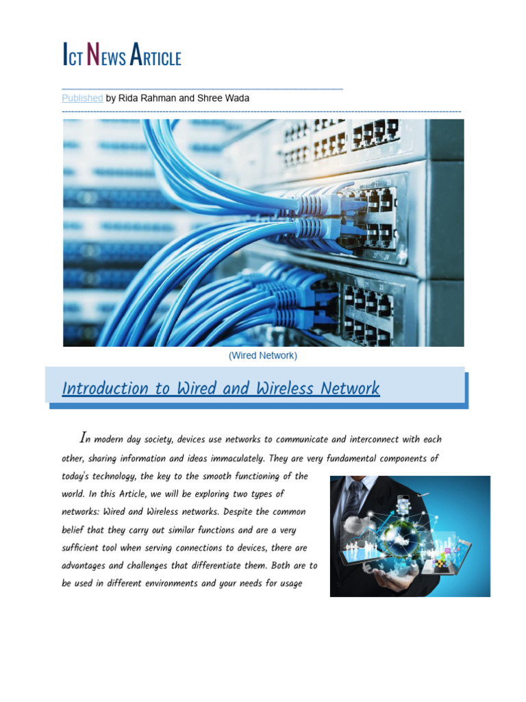 Ict News Article | PDF