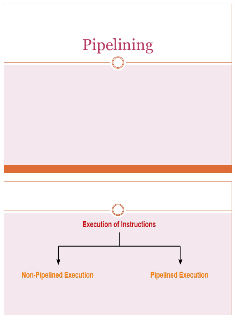 COA - UNIT 2 (Pipelining) | PDF