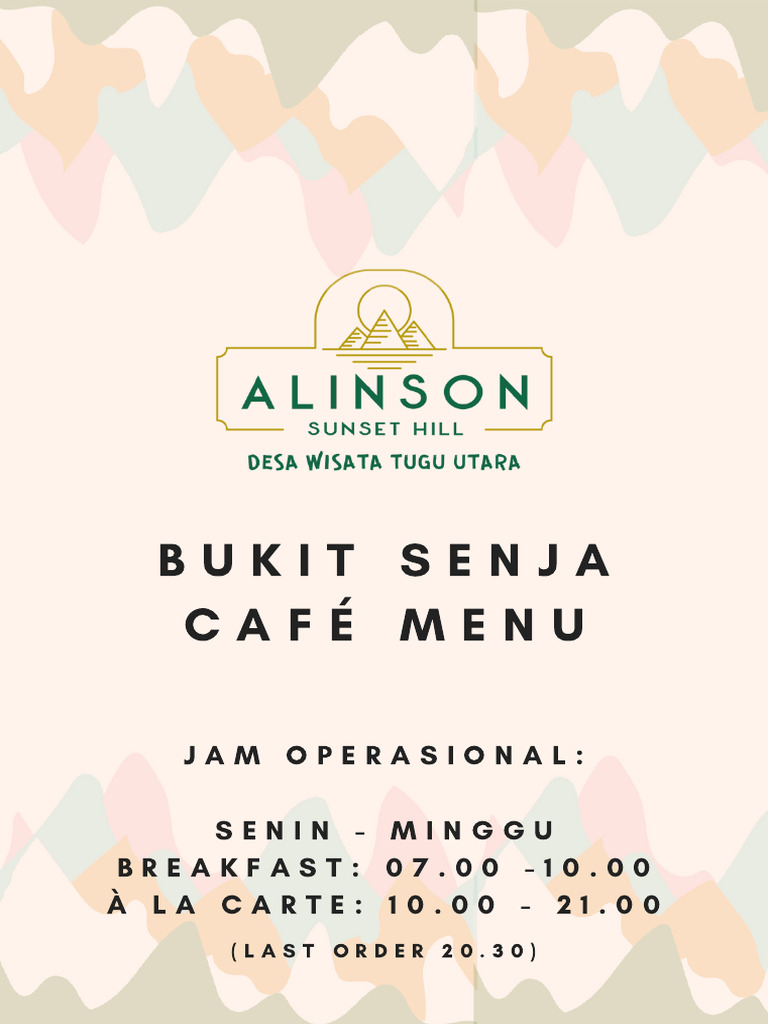 Ashp - Menu Cafe Print Booklet - Upjan2022 - Rev | PDF