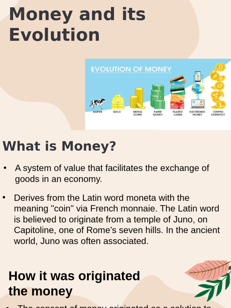 Group1 (Money and Its Evolution) Monetary Policy and Central Banking ...