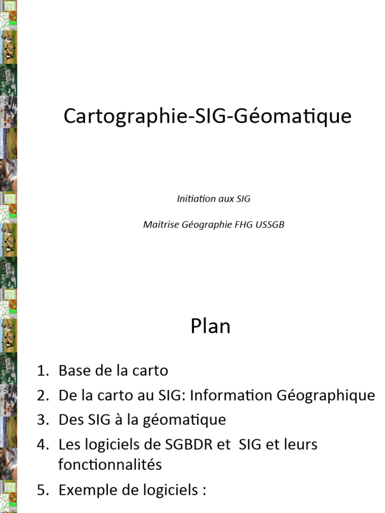3.carto Sig Geomatique | PDF