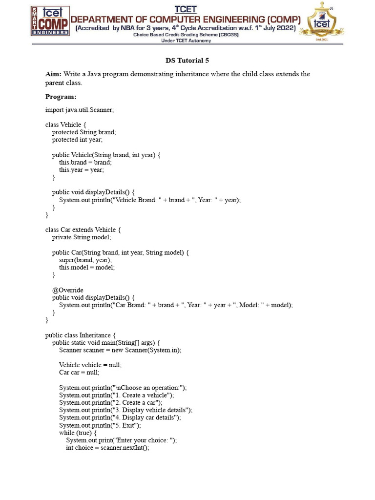 Prince DS Tutorial 5 | PDF