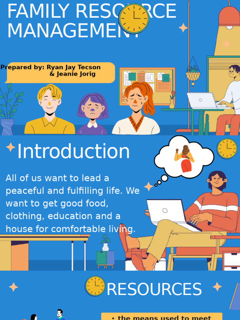 Effective Family Resource Management | PDF | Economies | Self-Improvement