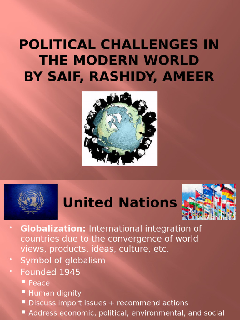 Political Challenges | PDF