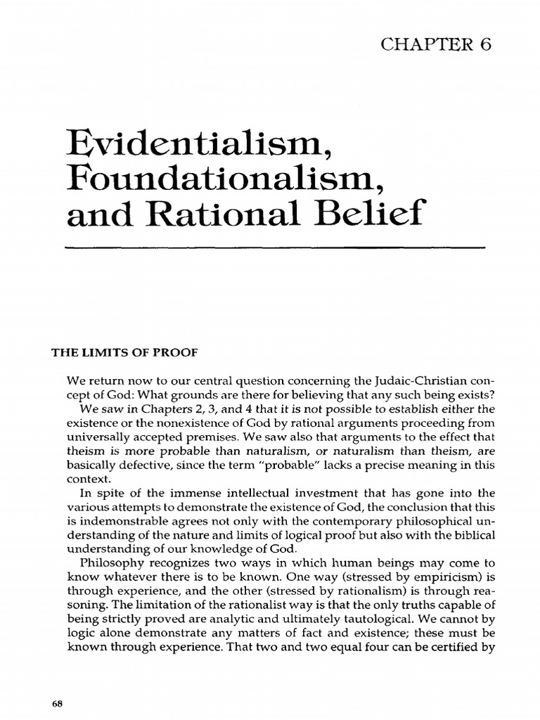 On Faith and Beliefs Philosophy of Religion by John Hick | PDF ...