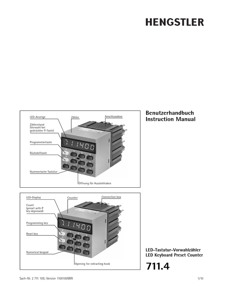 Type 711 Manual | PDF