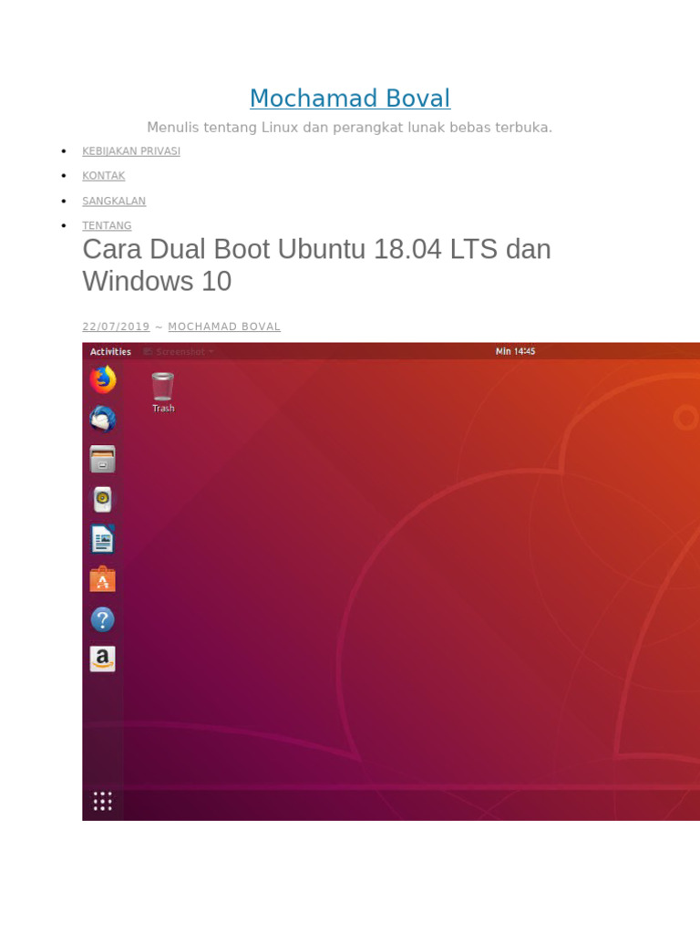 Dual Booting | PDF