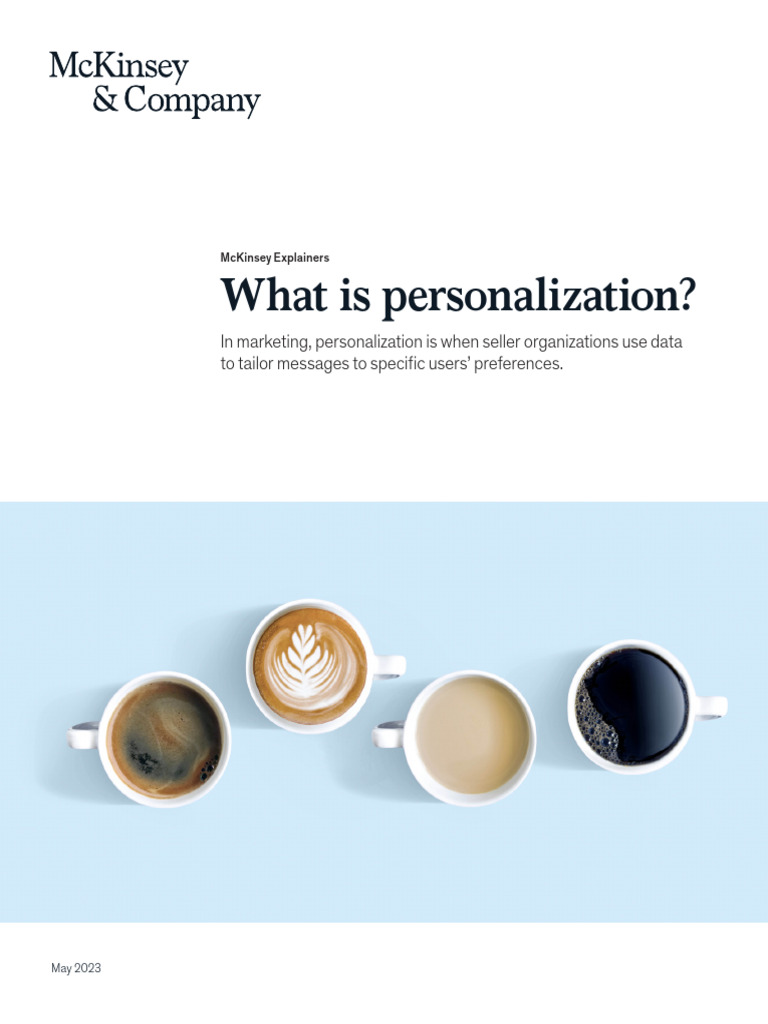What Is Personalization | PDF | Analytics | Brand