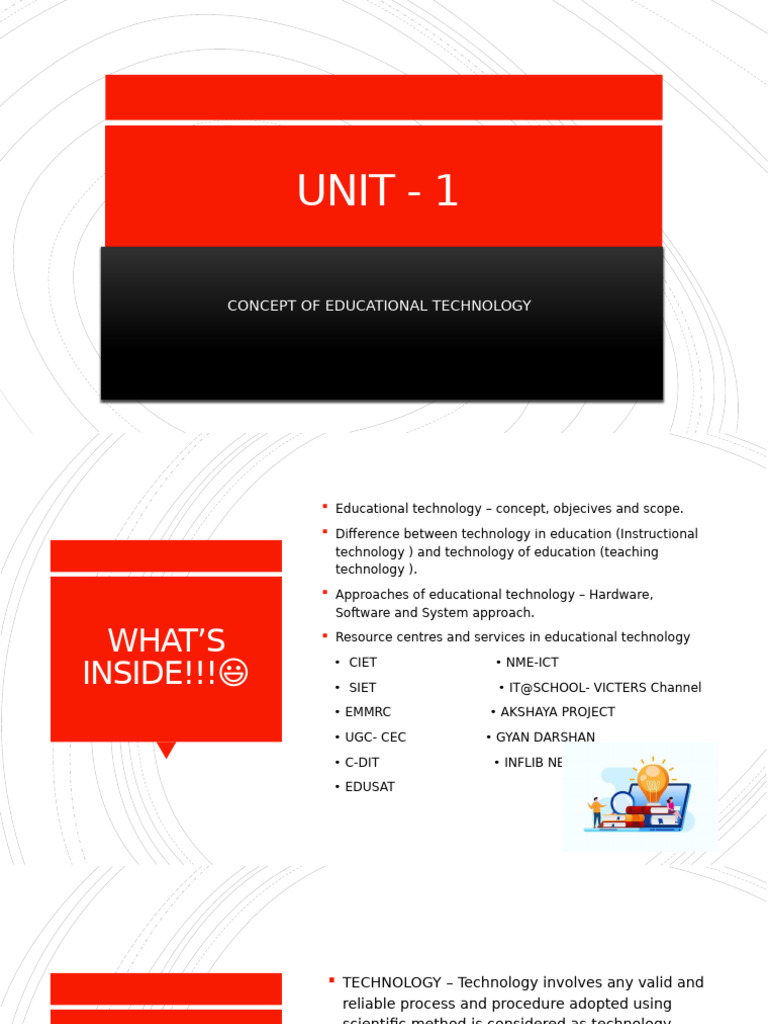 Technology Seminar 1, Unit-1 Full, Megha | PDF