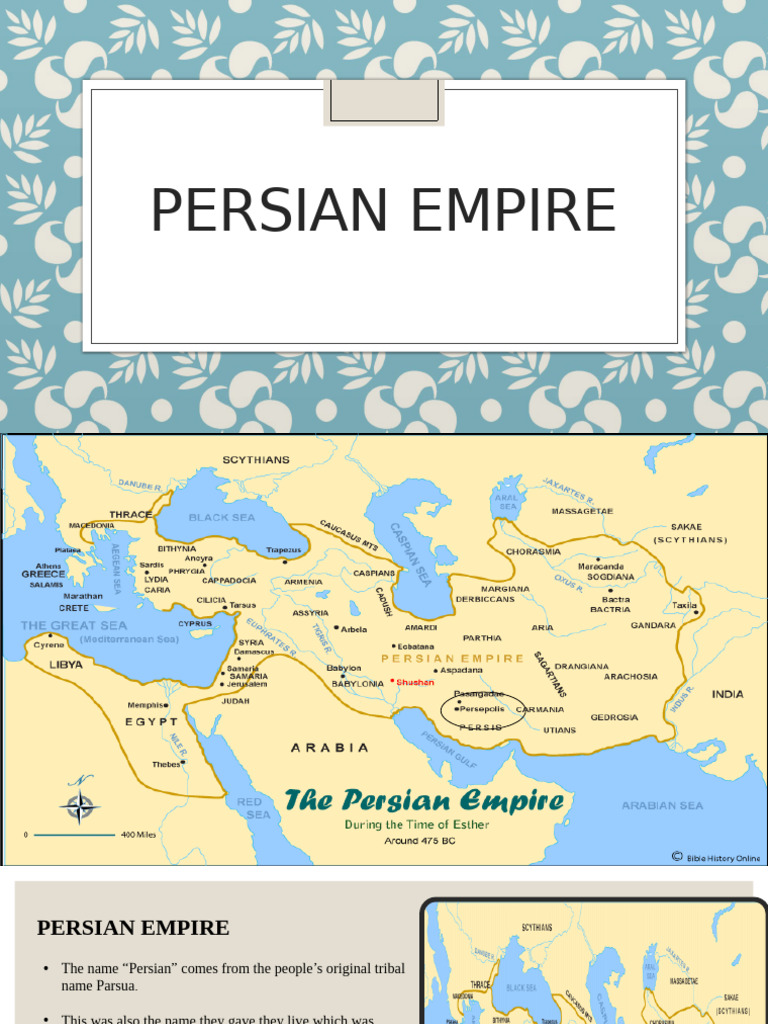 Overview of the Persian Empire | PDF | Achaemenid Empire