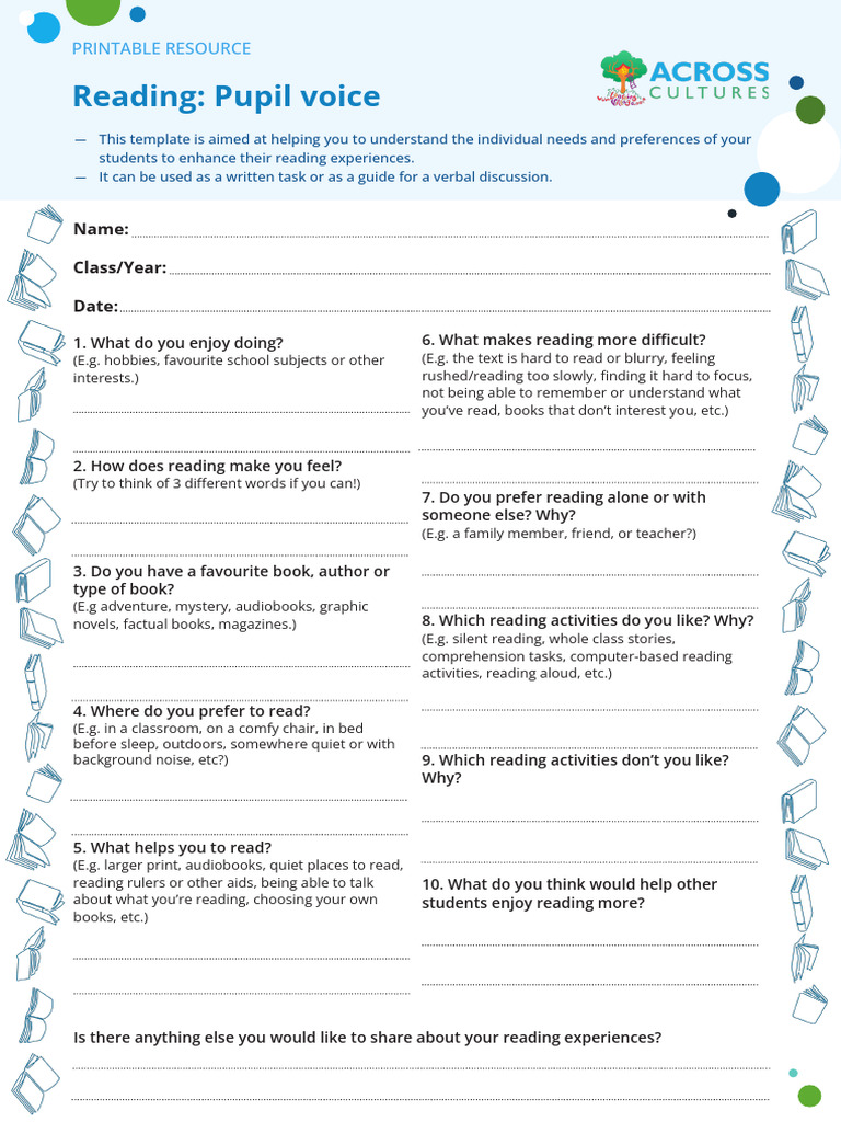 Reading Pupil Voice | PDF