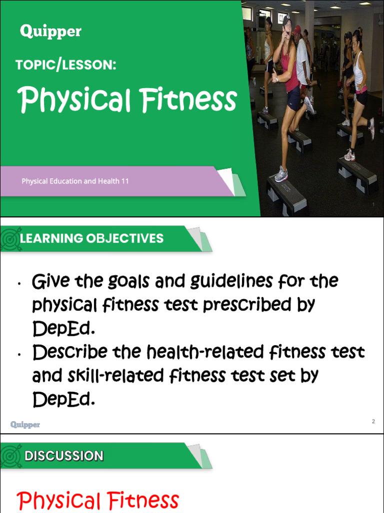 Physical Fitness | PDF