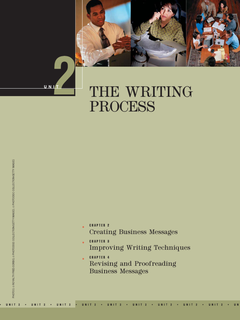 Unit 02 - The Writing Process | PDF