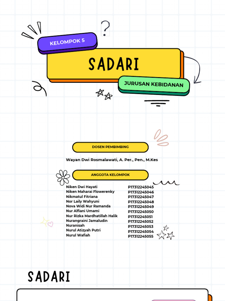 PPPT Sadari | PDF